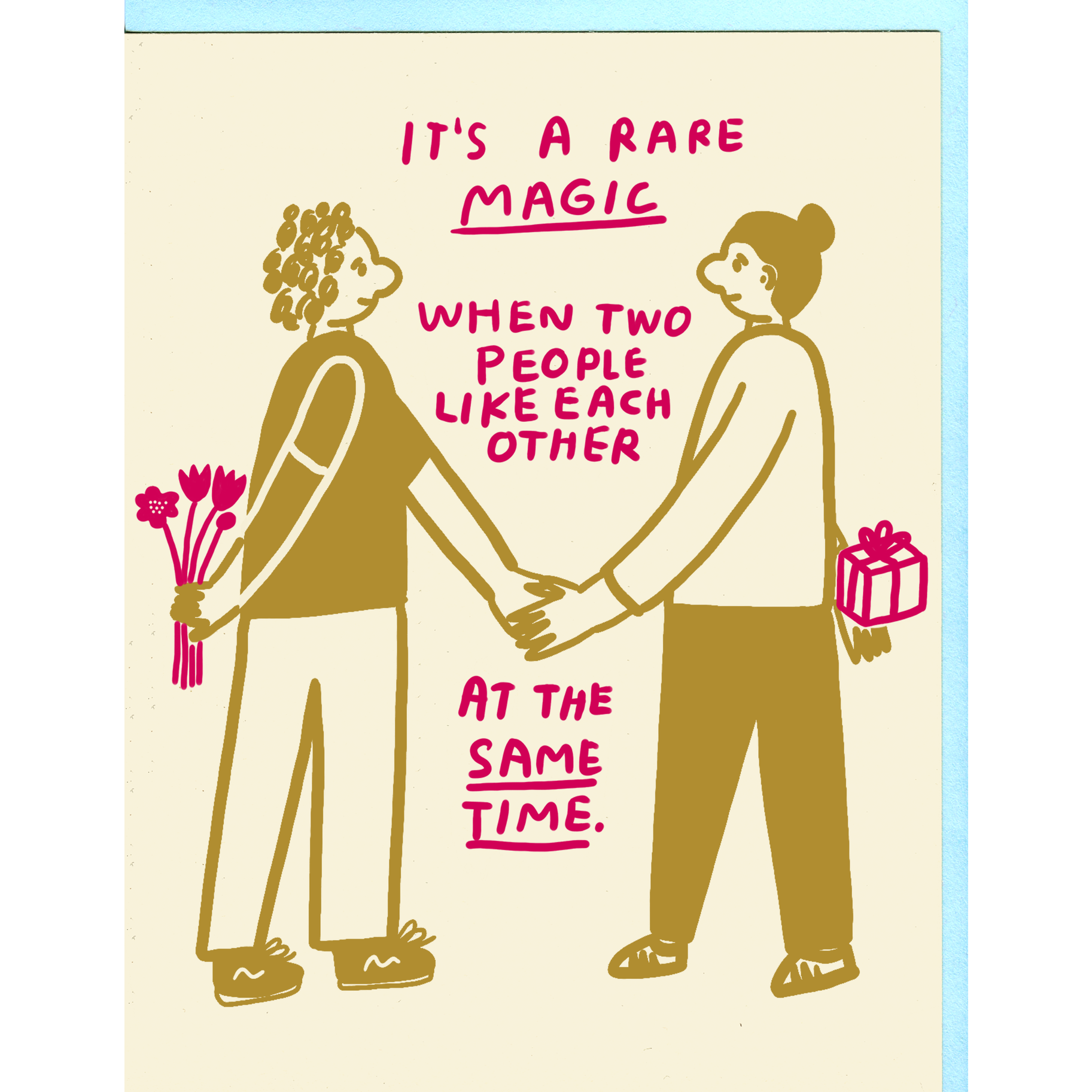 It's A Rare Magic When Two People Like Each Other At The Same Time ...