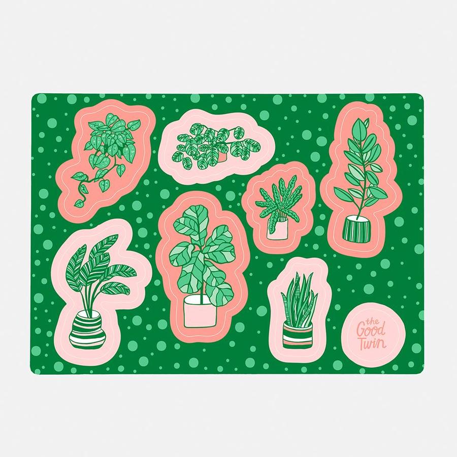 Plants Sticker Sheet by The Good Twin | Made, Modern Handmade