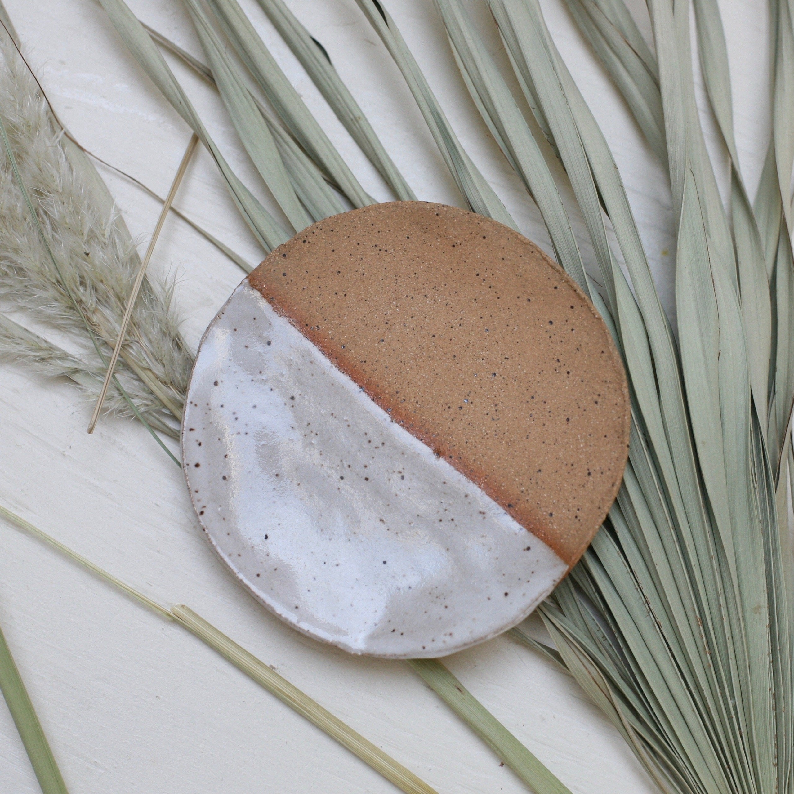 Ceramic Half Moon Dish by Nightshift Ceramics | Made, Modern Handmade