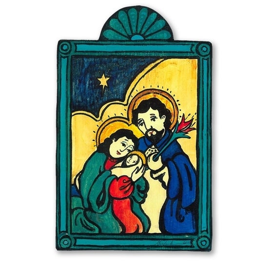 Holy Night Retablo by Lynn Garlick Retablos | Made, Modern Handmade