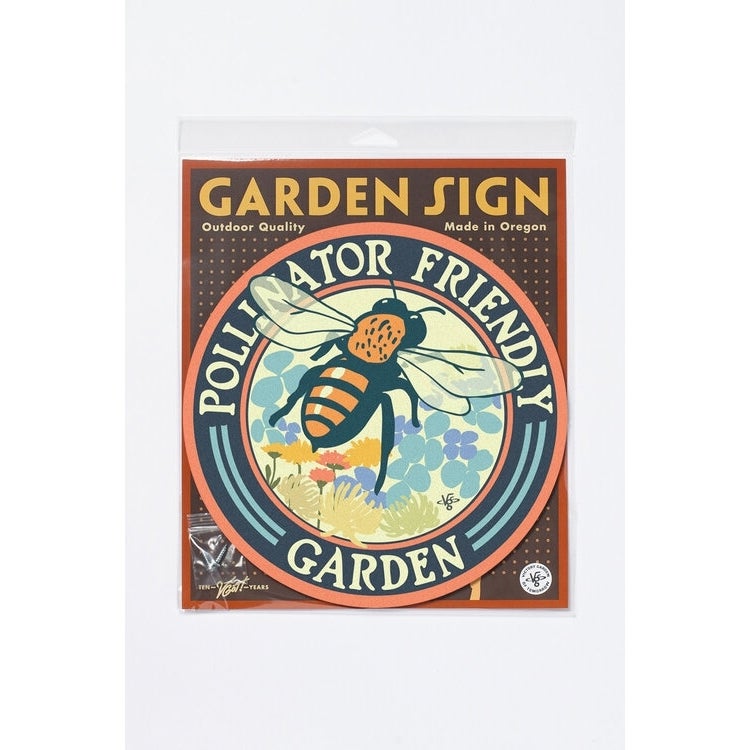 Pollinator Friendly Garden Bee Garden Sign by Victory Garden of ...
