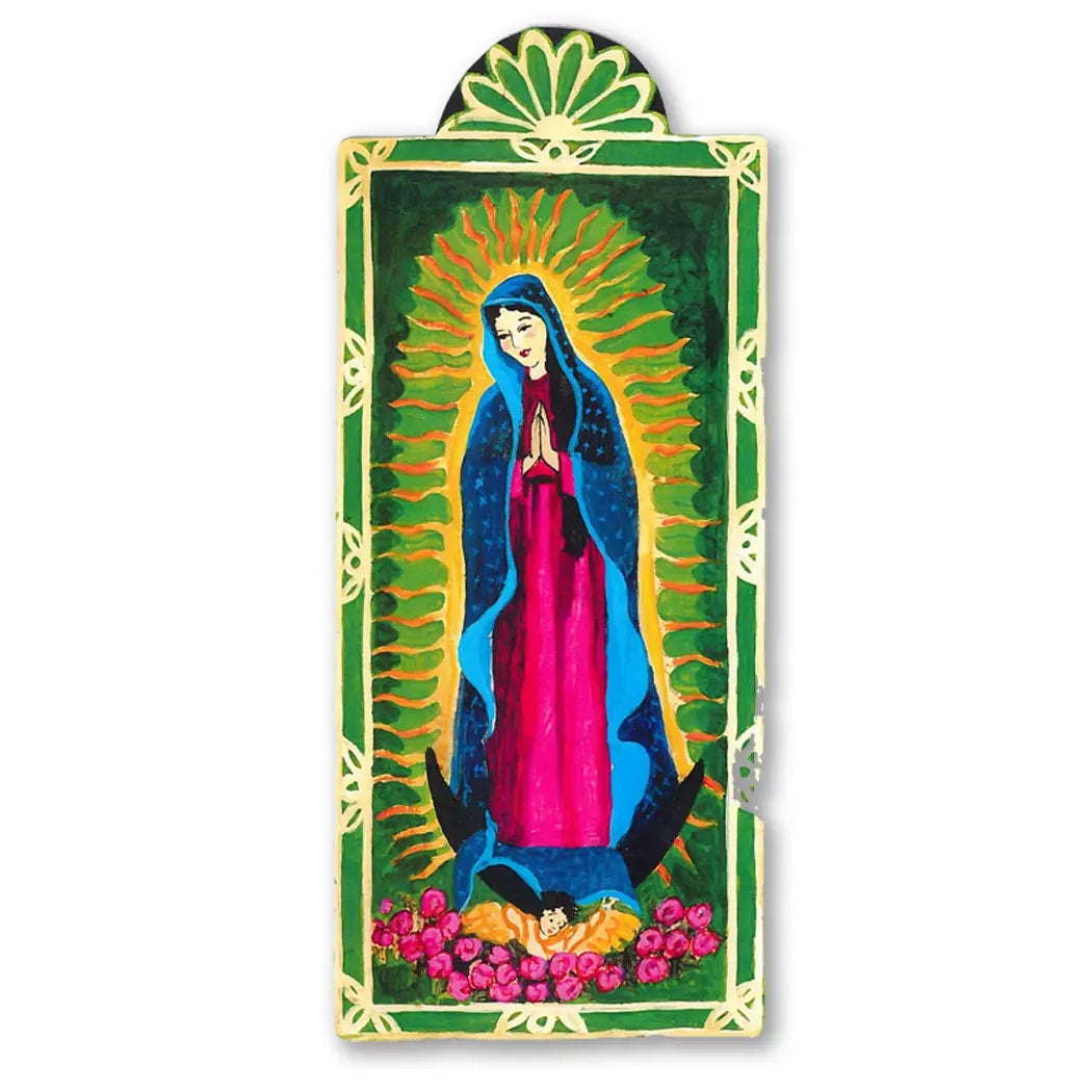 Nuestra Senora de Guadalupe of Suffering and Compassion Retablo by ...