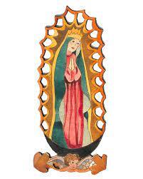 Nuestra Senora de Guadalupe Retablo Ornament by Lynn Garlick Retablos ...