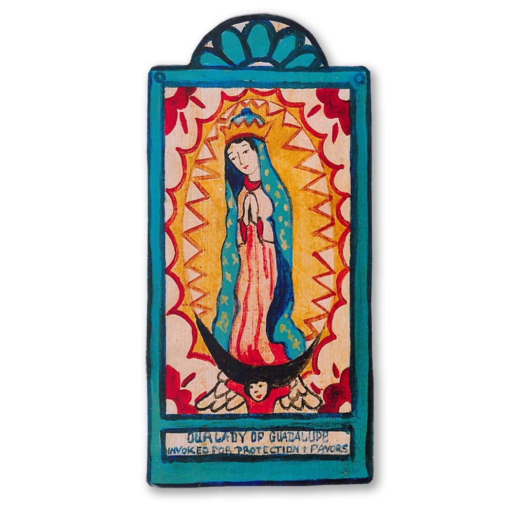 Nuestra Senora de Guadalupe - Protection From Harm Retablo by Lynn ...