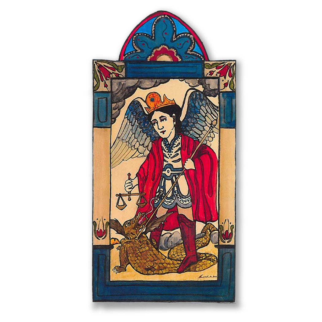 San Miguel Retablo by Lynn Garlick Retablos | Made, Modern Handmade