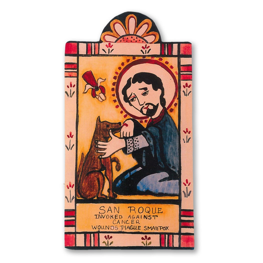 San Roque Retablo by Lynn Garlick Retablos | Made, Modern Handmade