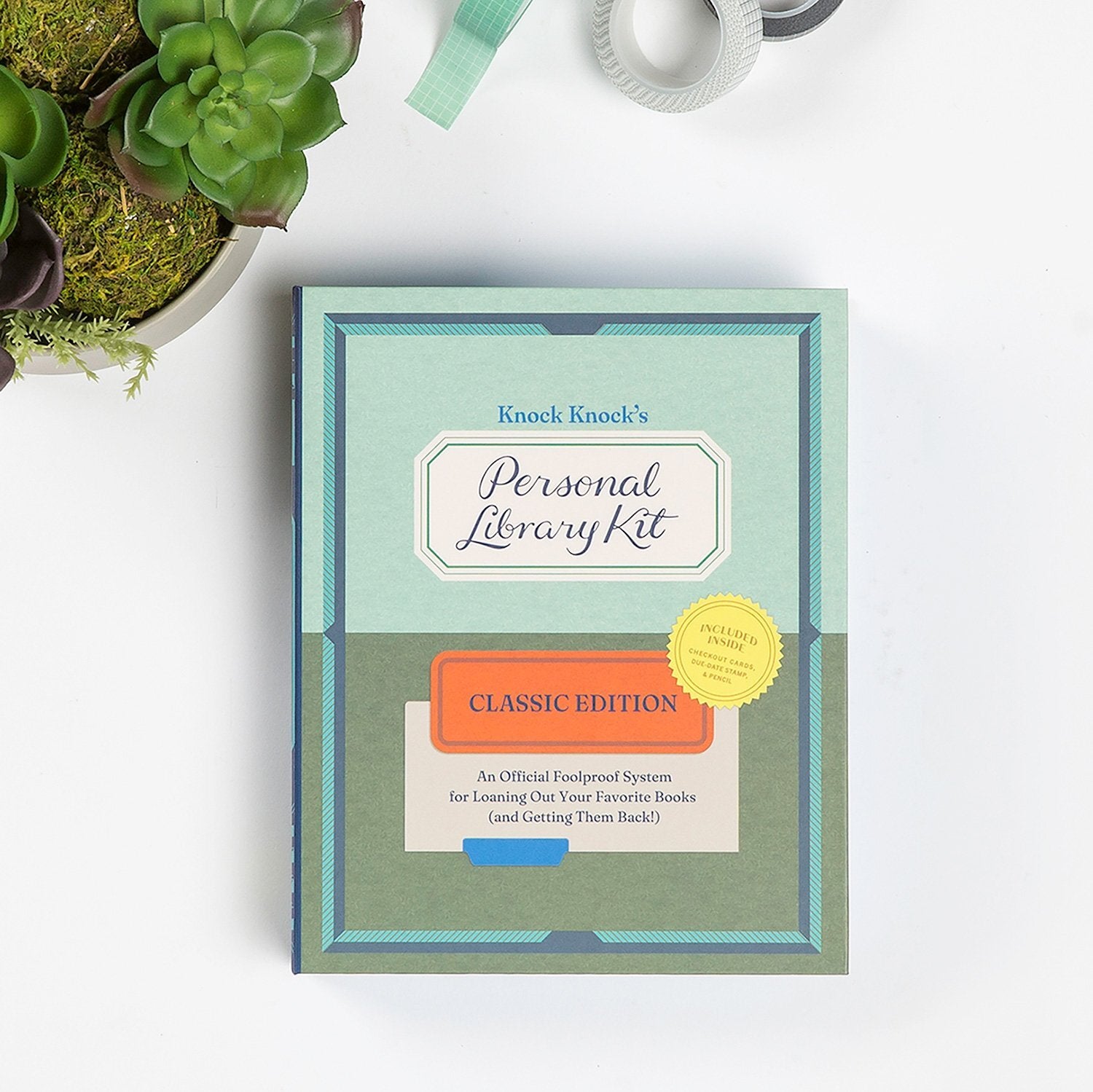 Personal Library Kit Classic Edition from Knock Knock | Made, Modern ...